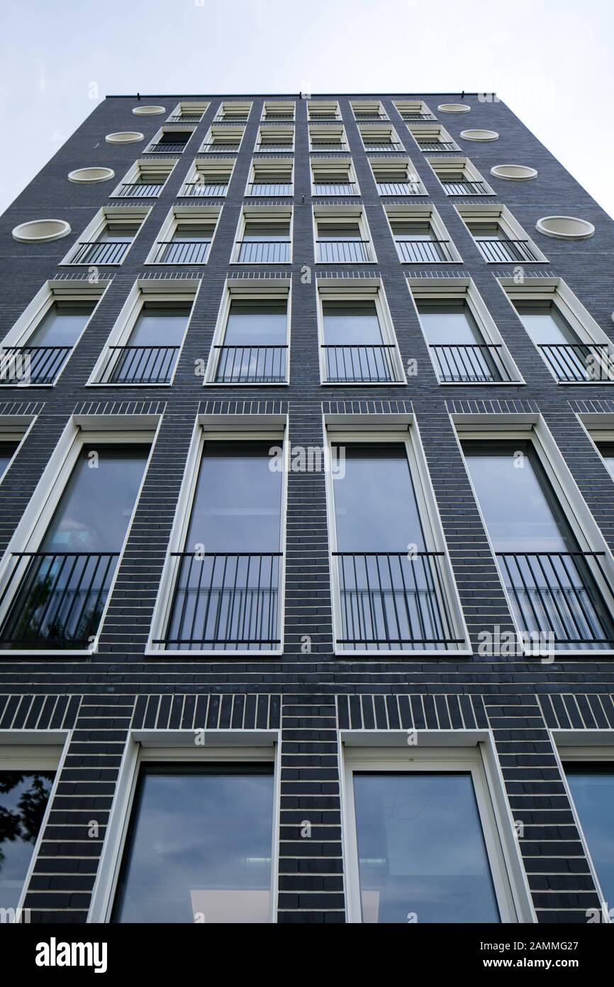 The Google headquarters in Erika-Mann-Strasse in Munich. [automated ...