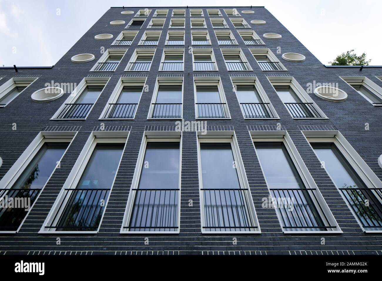 The Google headquarters in Erika-Mann-Strasse in Munich. [automated ...