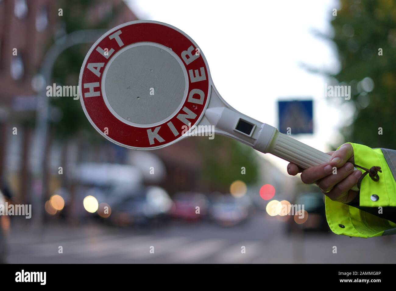 Lollipop man and school hi-res stock photography and images - Alamy