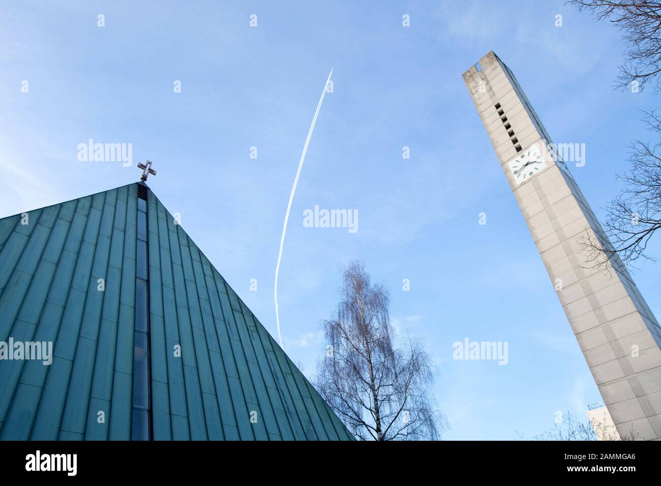 The Capernaum Church at Lerchenauer See is a listed Protestant-Lutheran ...