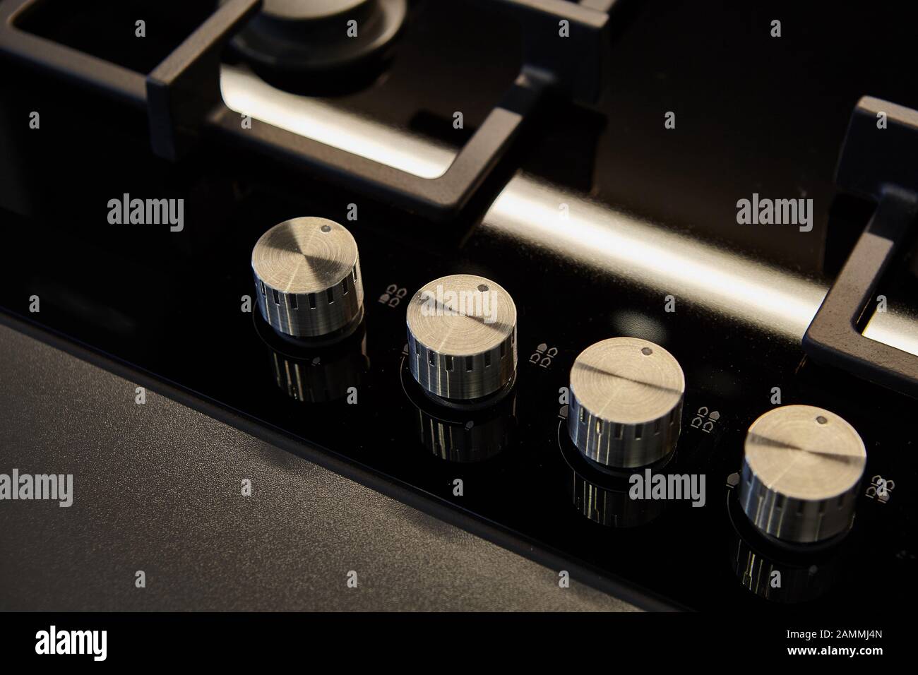 Modern gas hob hi-res stock photography and images - Alamy