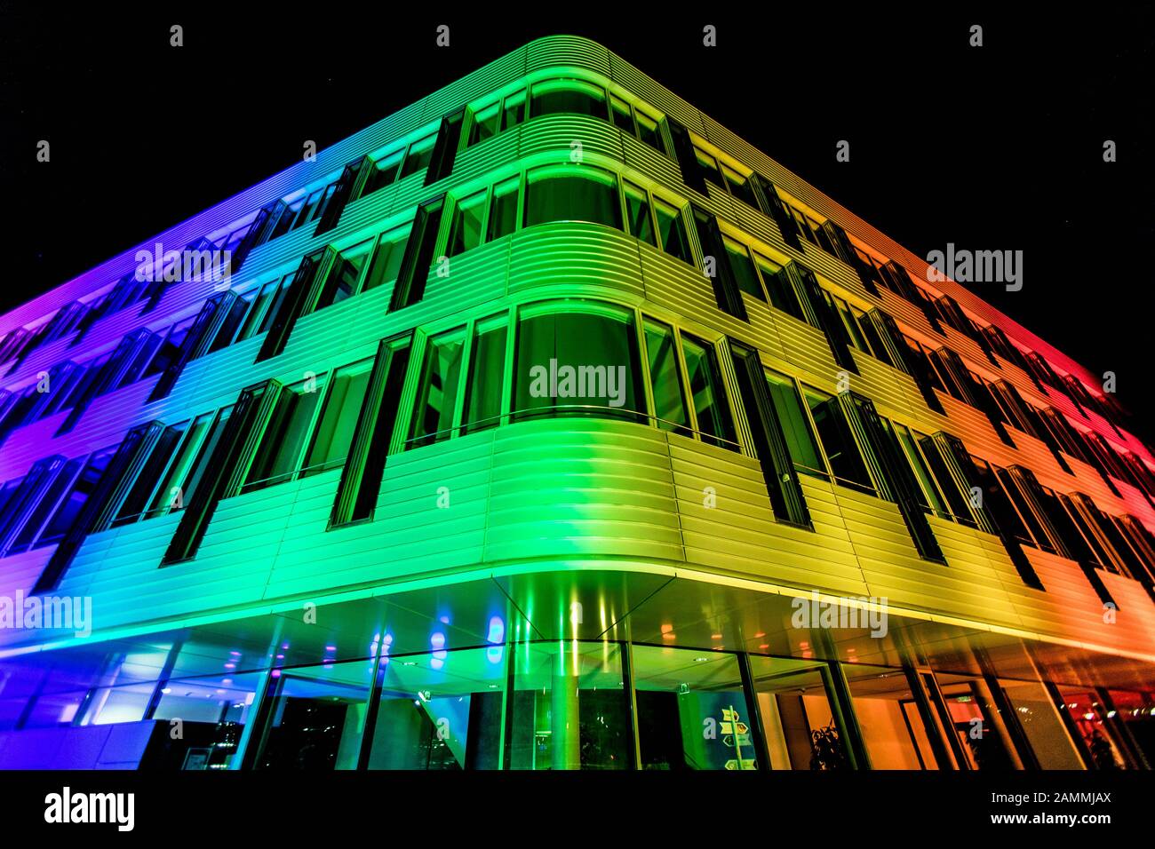 On the occasion of German Diversity Day, MAN has one of its buildings ...