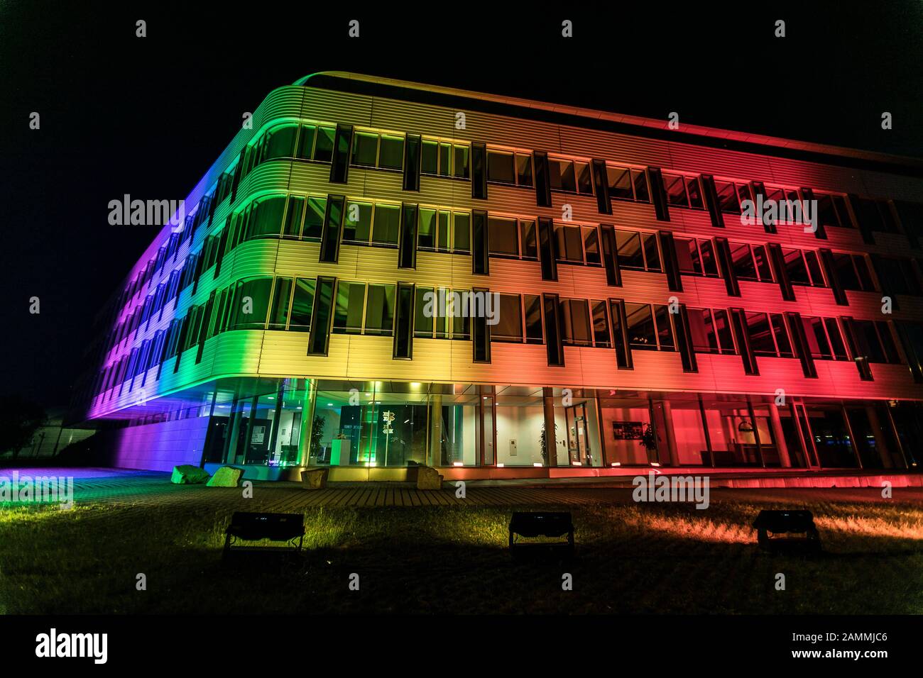 On the occasion of German Diversity Day, MAN has one of its buildings ...