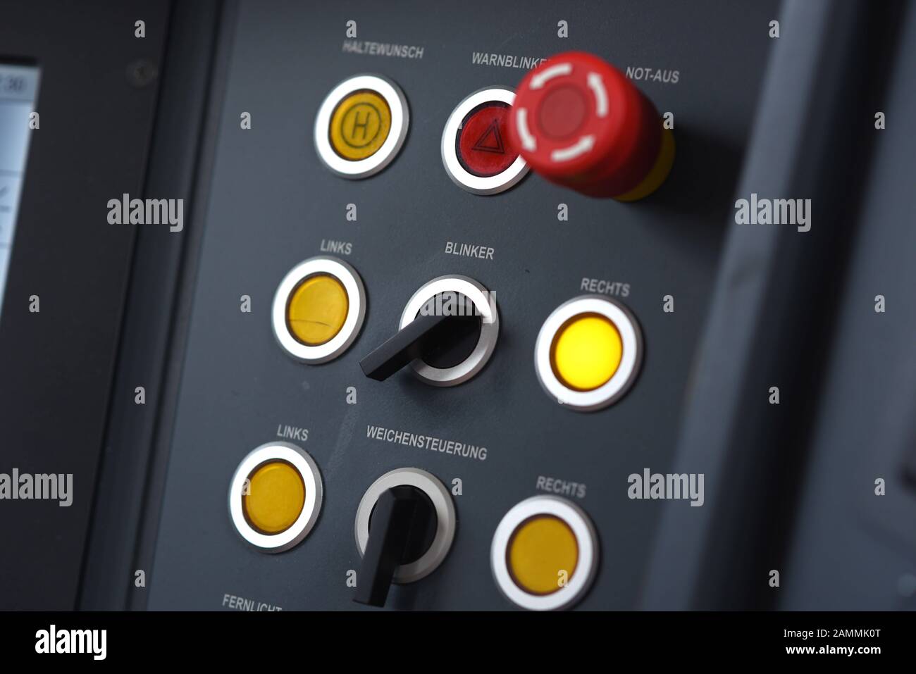 Tram drivers cockpit hi-res stock photography and images - Alamy