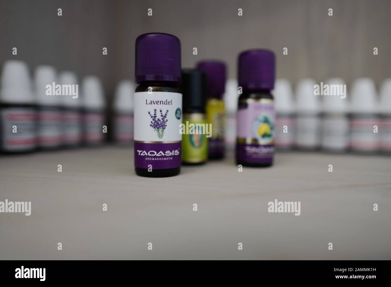 Lavender oil and globules in the birthplace on Theresienwiese in ...