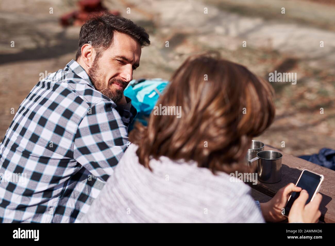 Worried father teen son hi-res stock photography and images - Alamy