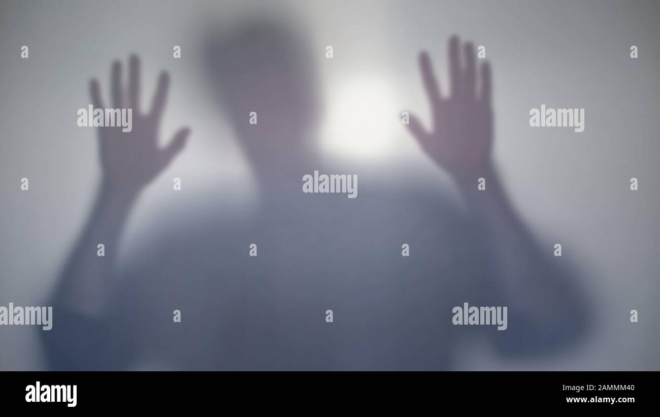 Man falling out window hi-res stock photography and images - Alamy