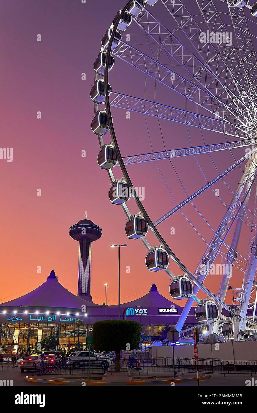 Marina Mall, Ferris wheel, ferris wheel, Marina Mall Parking, Abu Dhabi ...