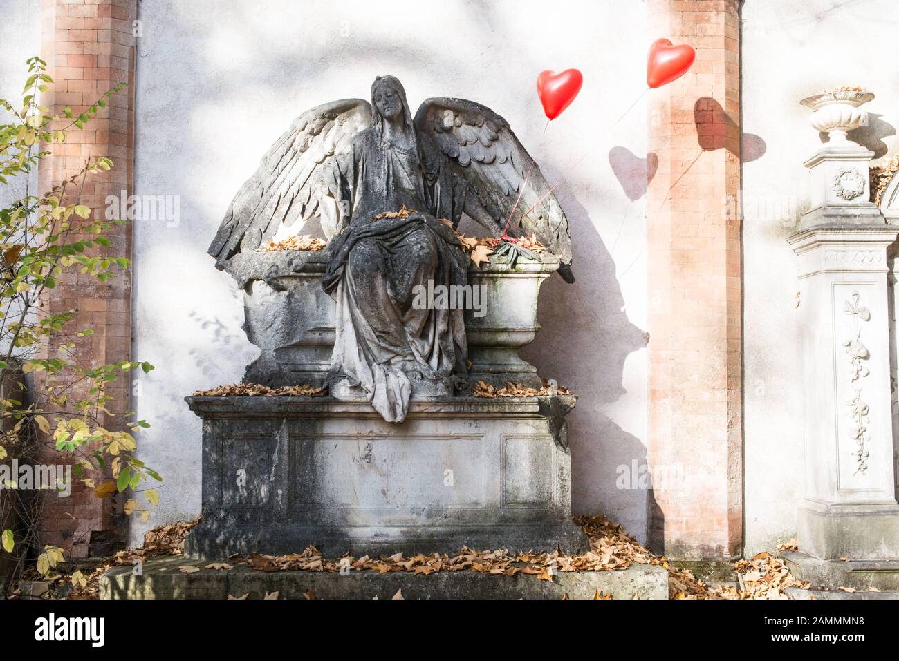 Balloon in cemetery hi-res stock photography and images - Alamy