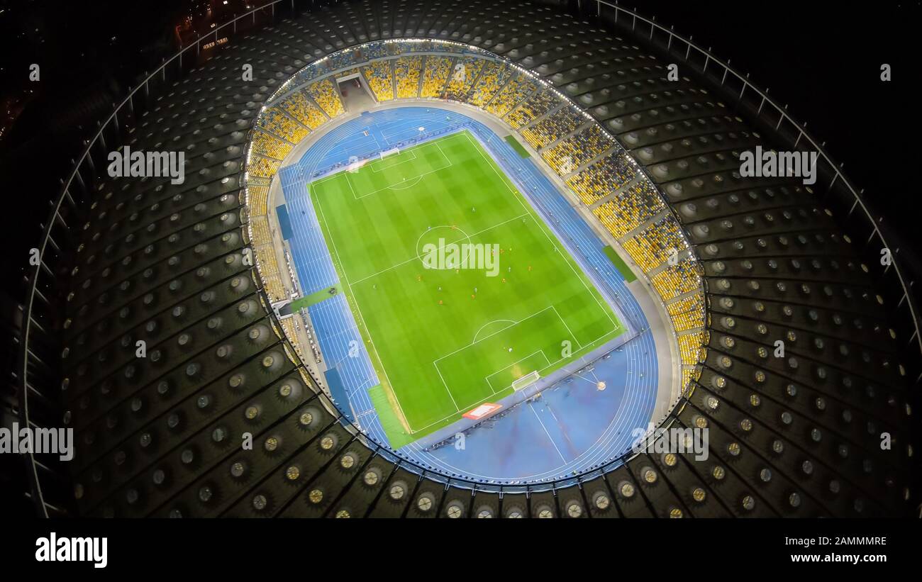 Aerial football stadium hi-res stock photography and images - Alamy