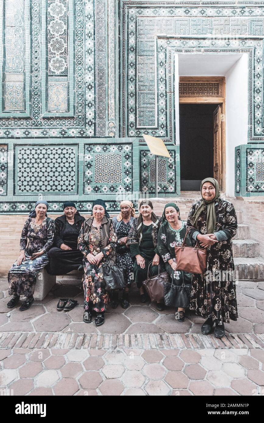 UZBEKISTAN, 2019: portrait of Uzbek people Stock Photo - Alamy