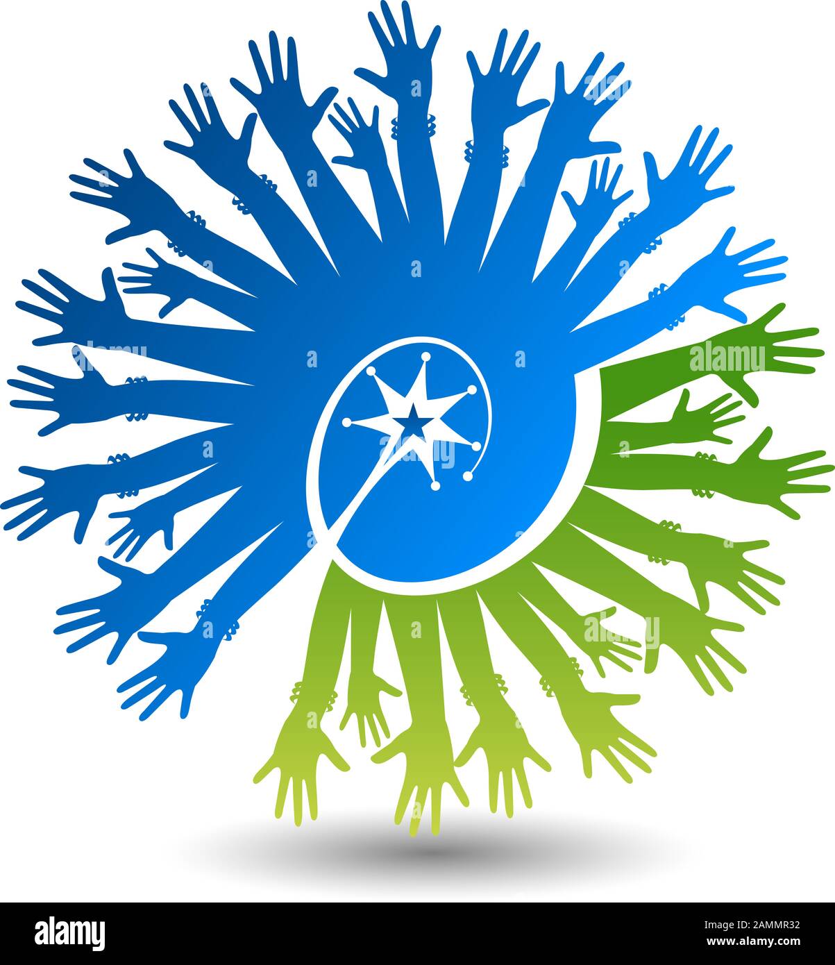 Circle brand logo icon hi-res stock photography and images - Alamy