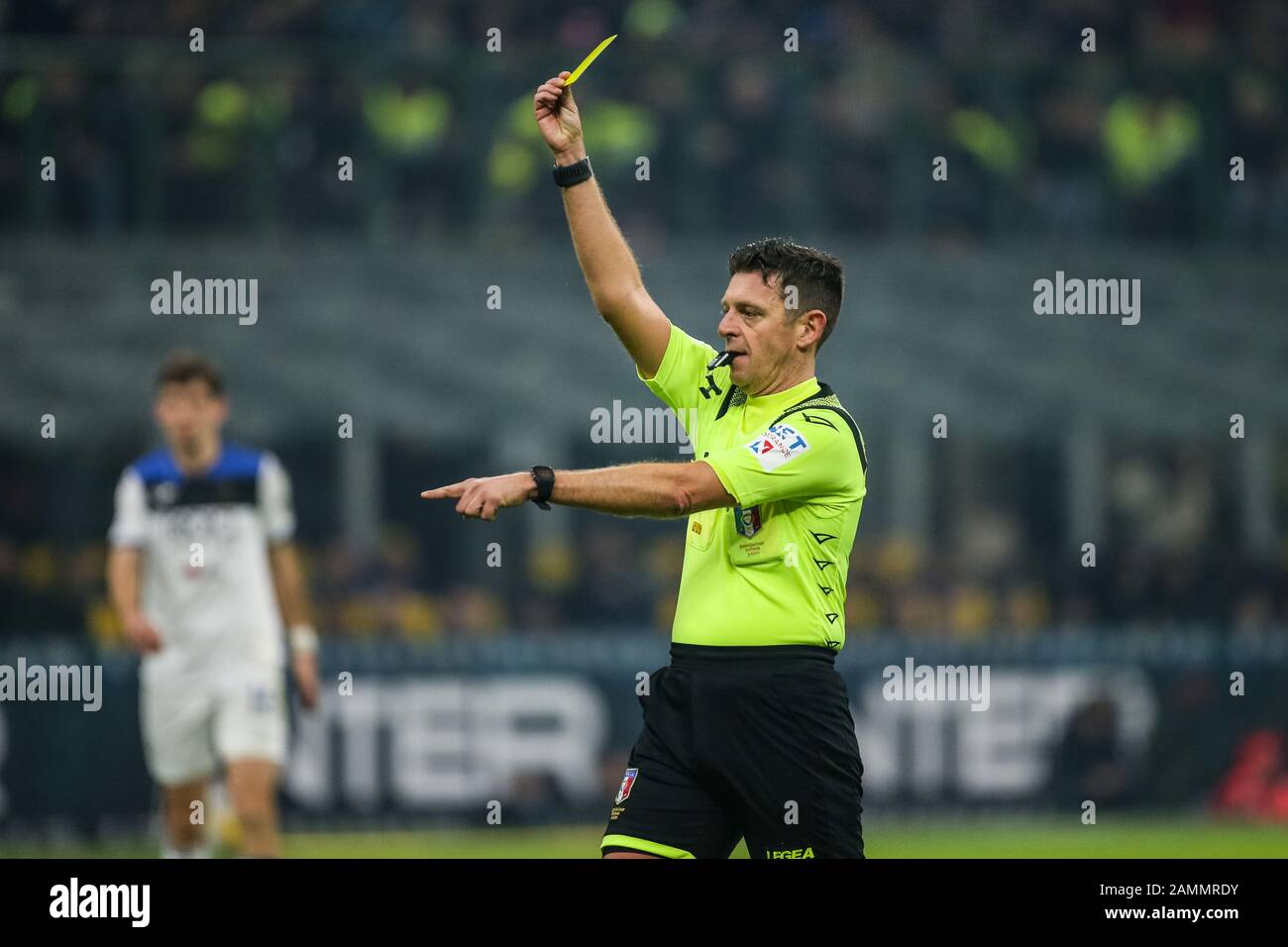 Italian referee gianluca rocchi of serie hi-res stock photography and ...