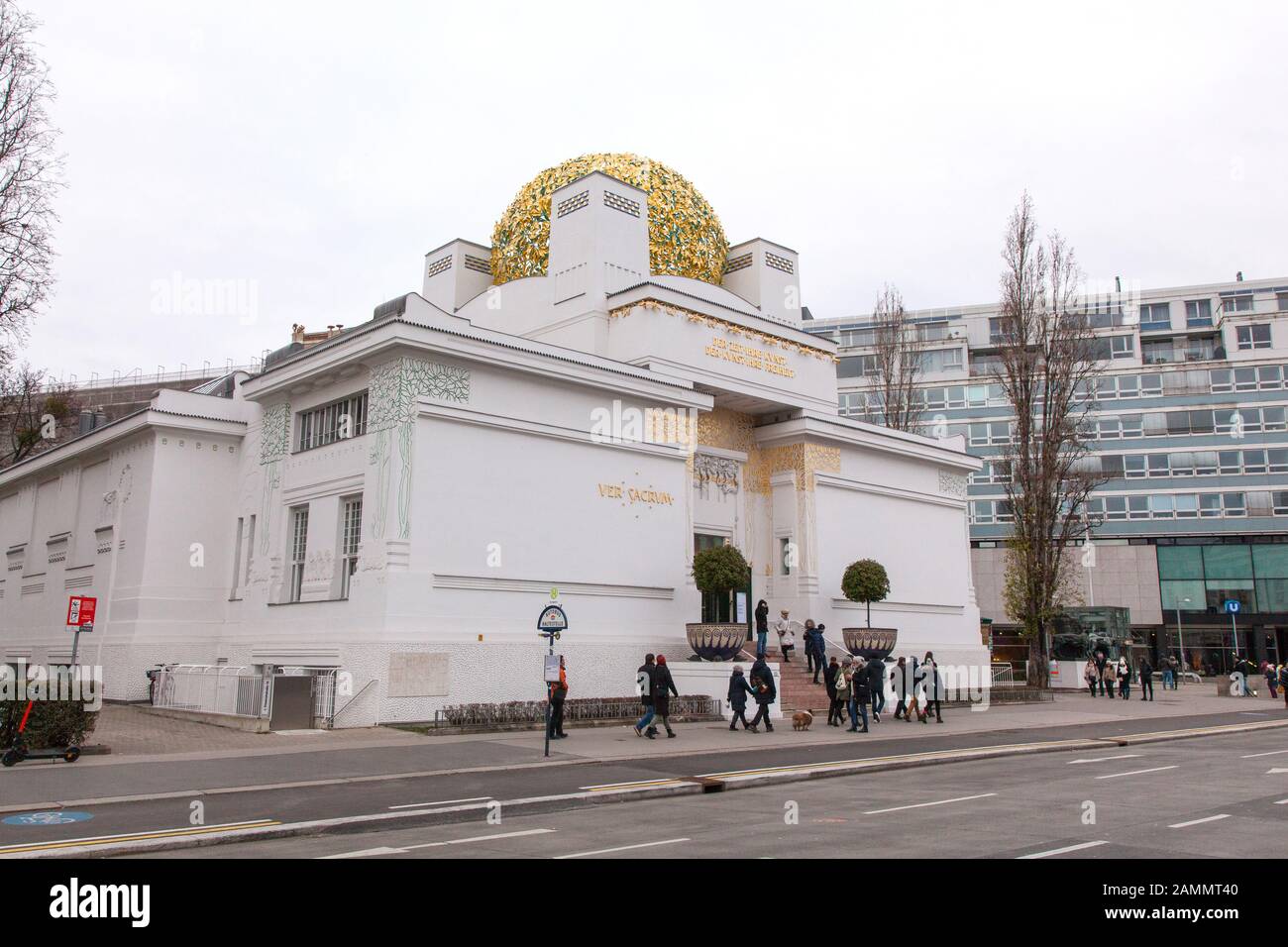 Secession Building a contemporary art gallery , Karlsplatz, Vienna ...
