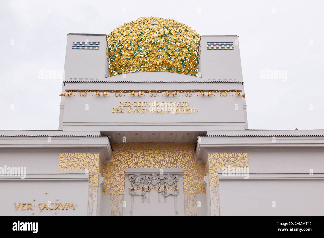 Secession Building a contemporary art gallery , Karlsplatz, Vienna ...