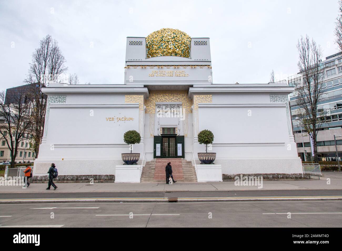 Secession Building a contemporary art gallery , Karlsplatz, Vienna ...