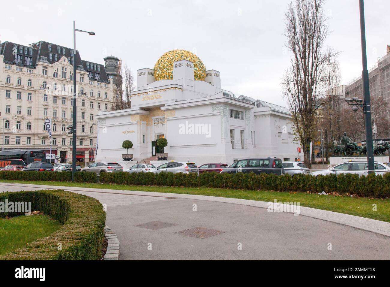 Secession Building a contemporary art gallery , Karlsplatz, Vienna ...
