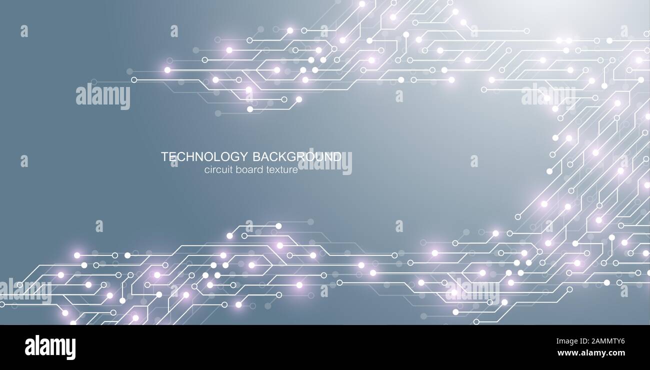 Computer motherboard vector background with circuit board electronic ...