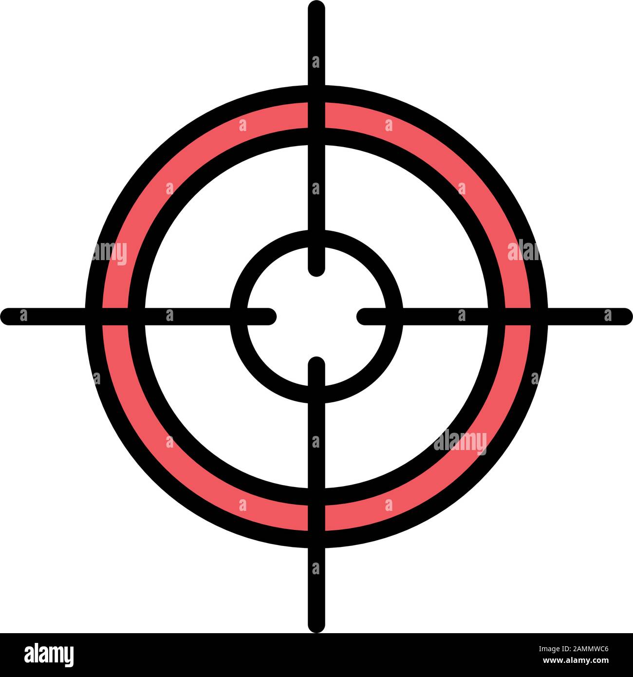 target military force isolated icon Stock Vector Image & Art - Alamy