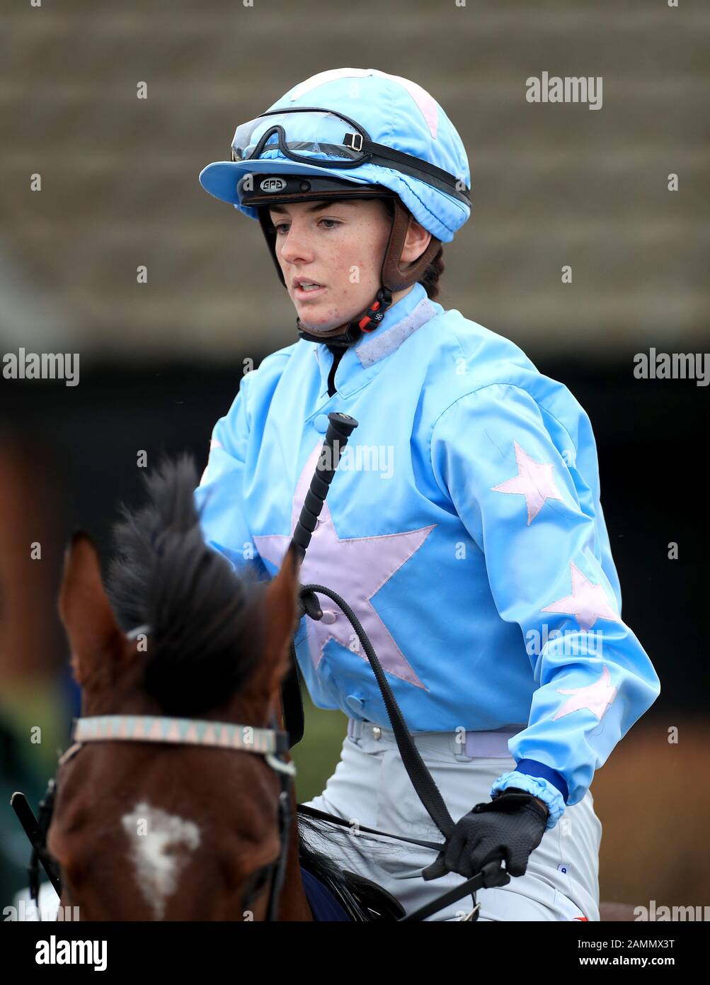 Elisha Whittington, jockey Stock Photo - Alamy