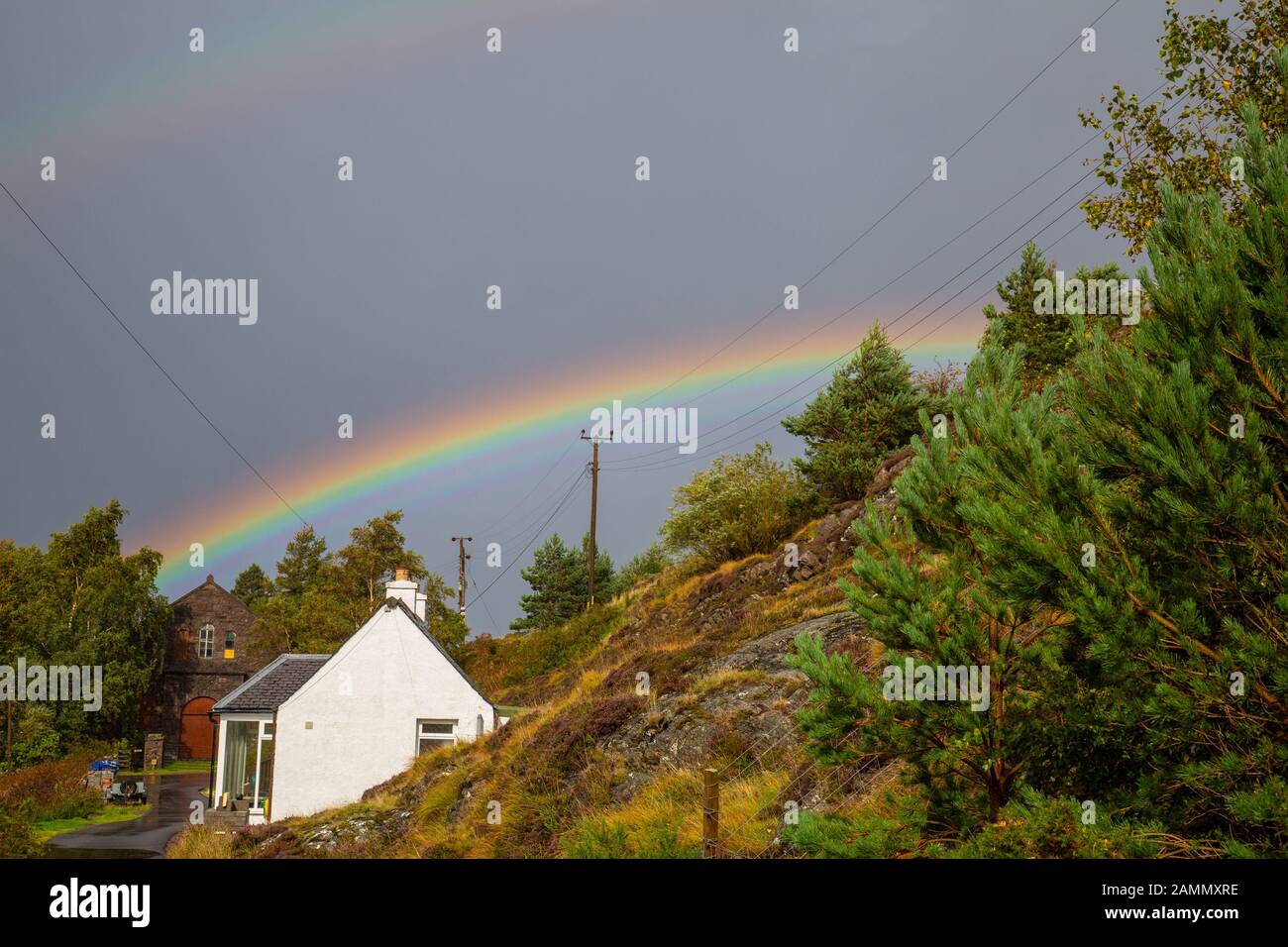 Rainbow weather colours rain sky hi-res stock photography and images ...