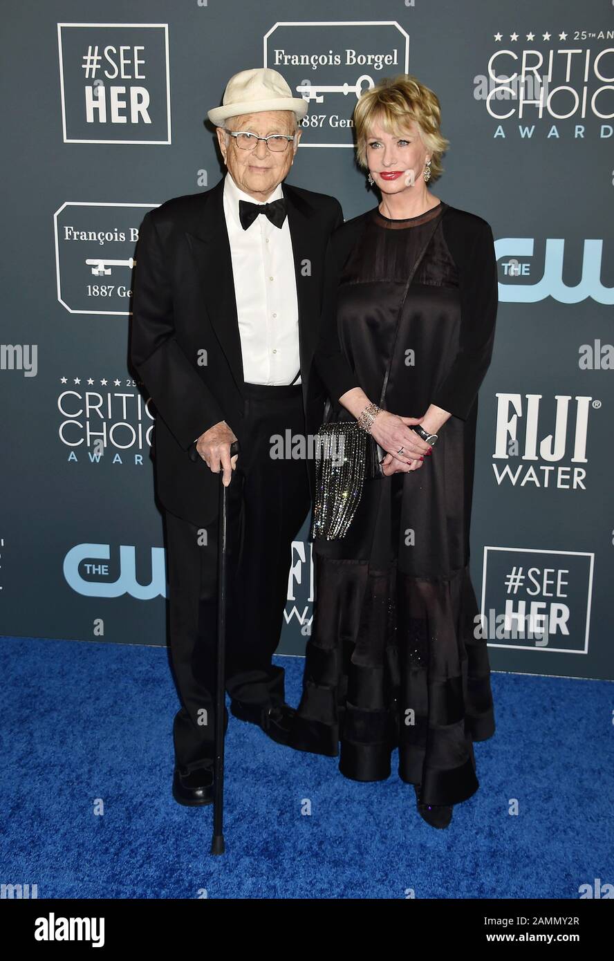 SANTA MONICA, CA - JANUARY 12: Norman Lear, Lyn Lear attends the 25th ...