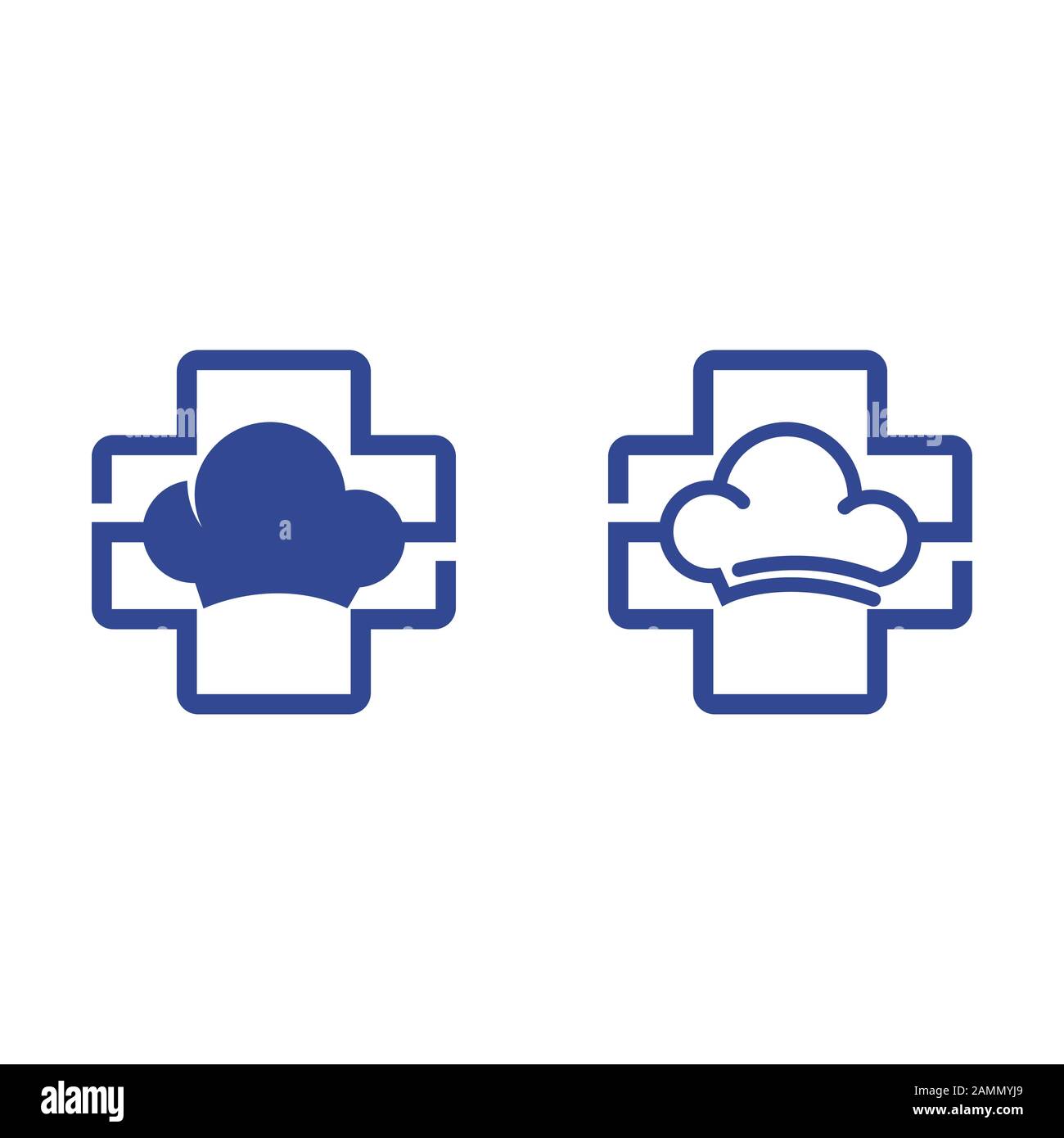 Vector logo restaurant cook chef icon hi-res stock photography and ...