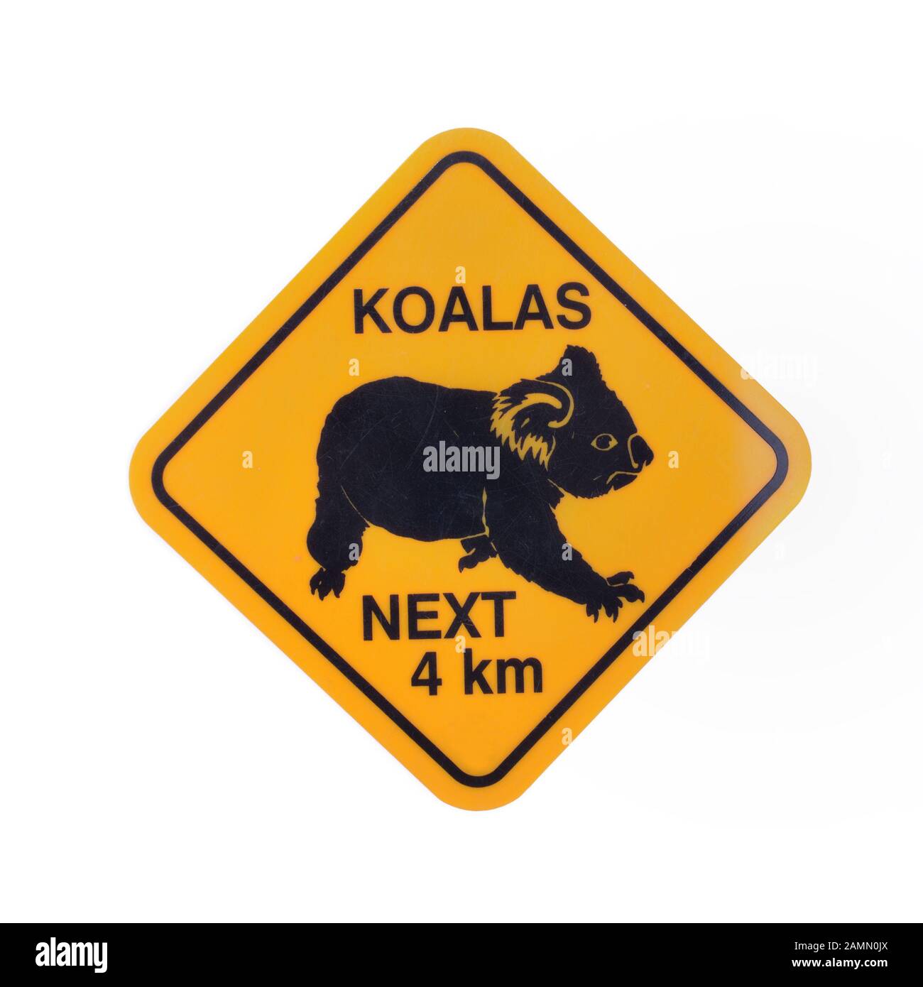 Koalas warning sign Cut Out Stock Images & Pictures - Alamy