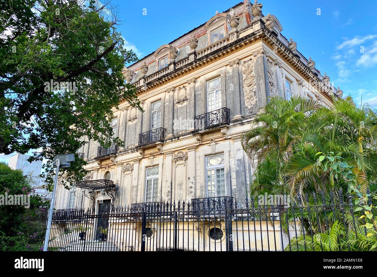 Paseo Montejo. Merida, Mexico Stock Photo - Alamy
