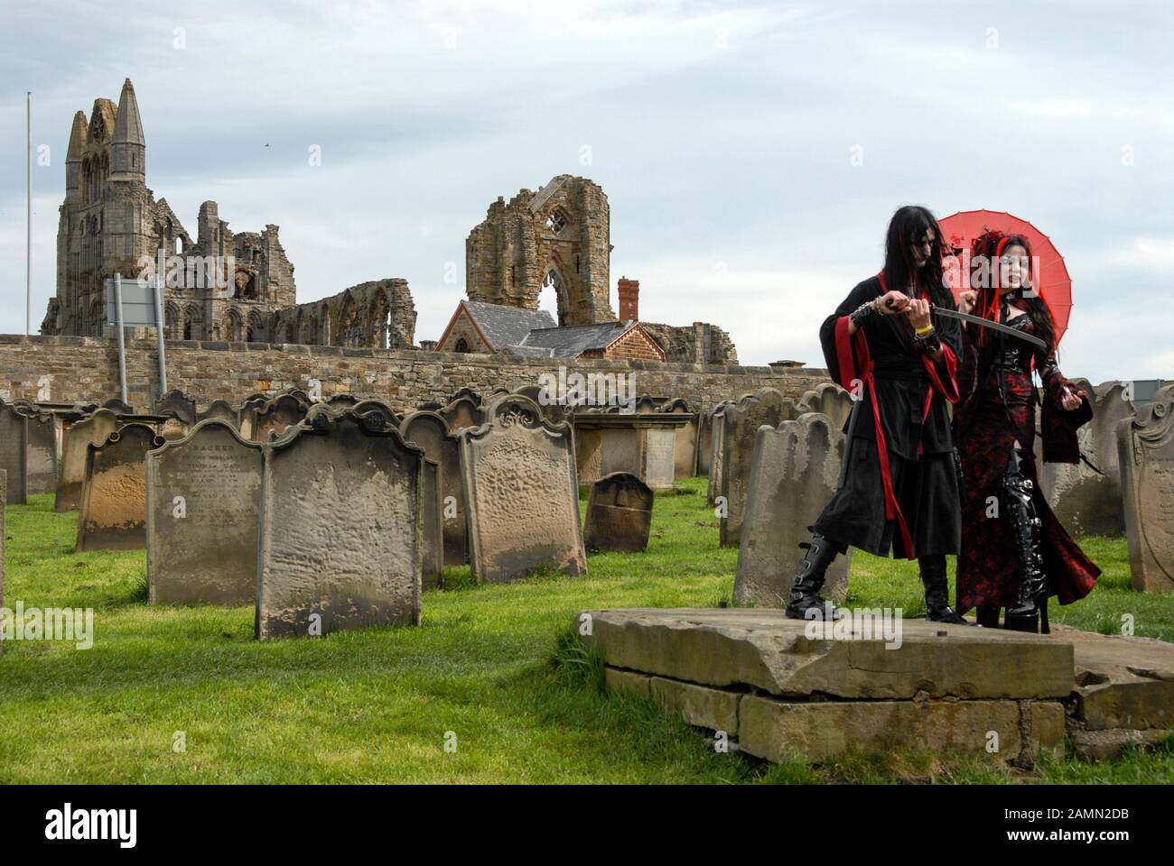 Goth convention hi-res stock photography and images - Alamy