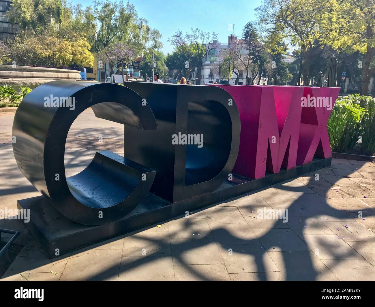 CDMX sign, Mexico City, Mexico Stock Photo - Alamy