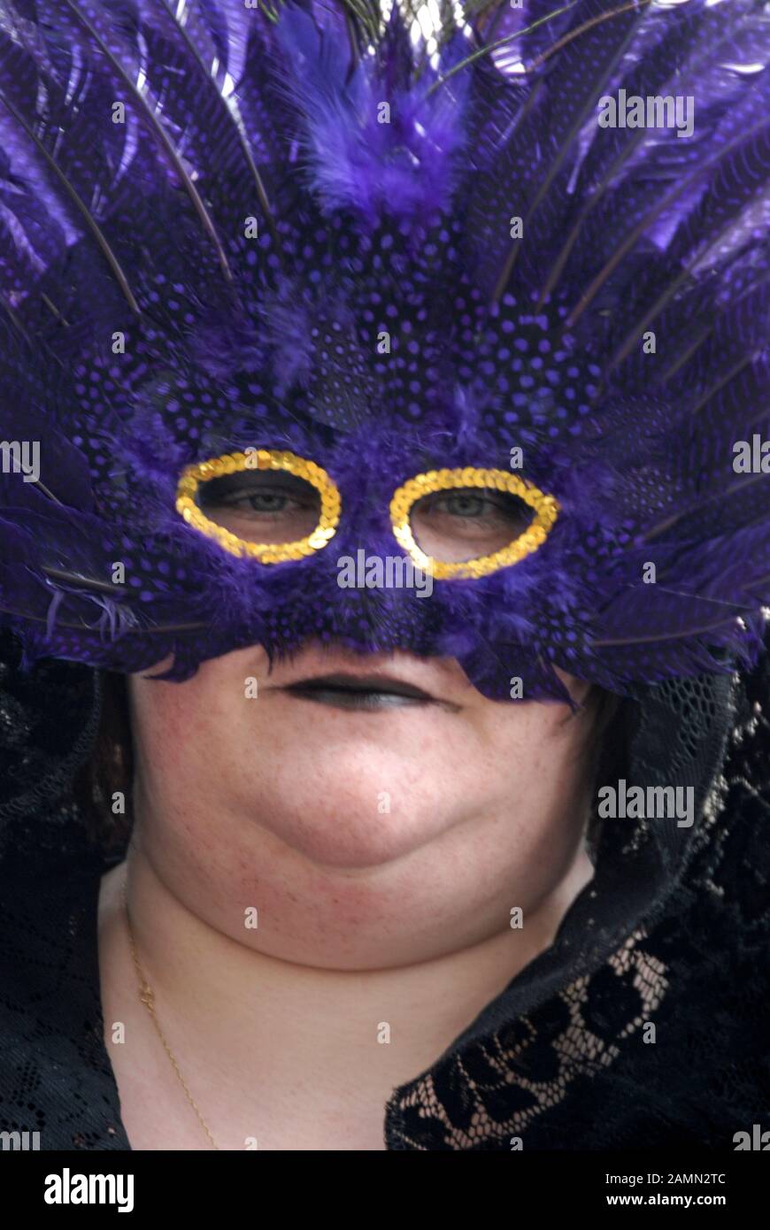 Goth Convention weekend at Whitby, North Yorkshire in Britain Hundreds ...