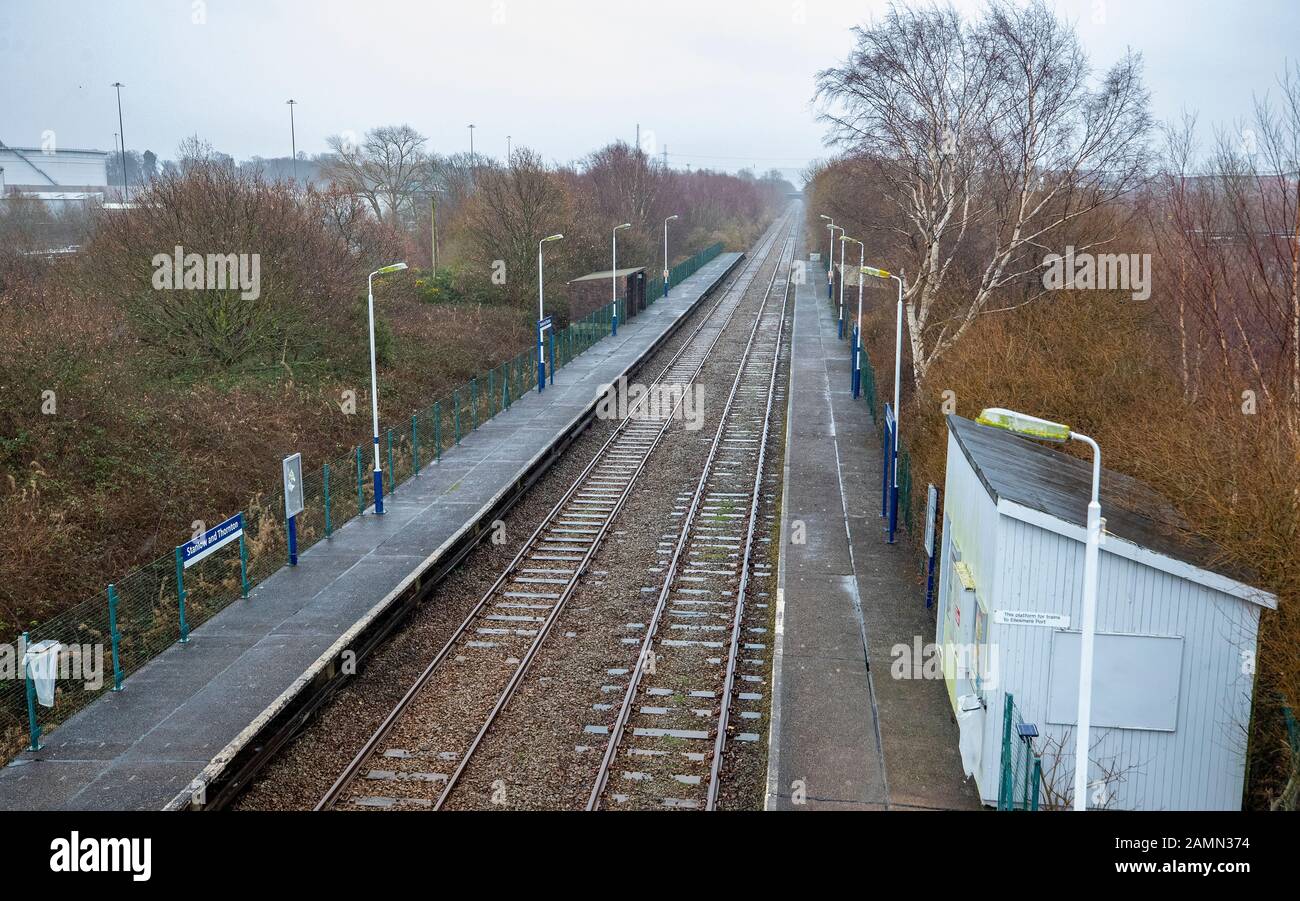 Stanlow and Thornton station in Cheshire which has tied with Denton ...