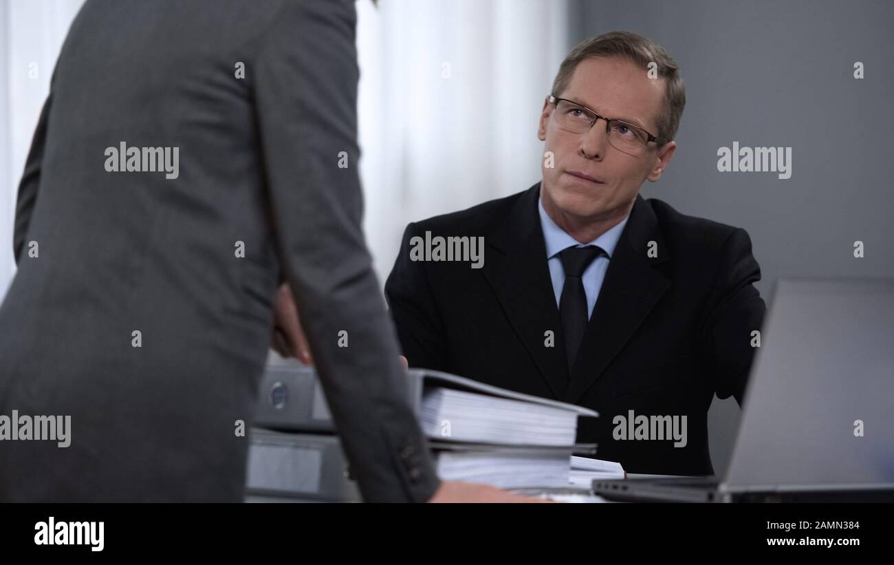 Company accountant receiving additional work, feeling pressure ...