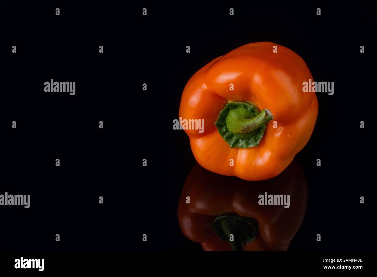 Orange capsicum annuum Stock Photo - Alamy