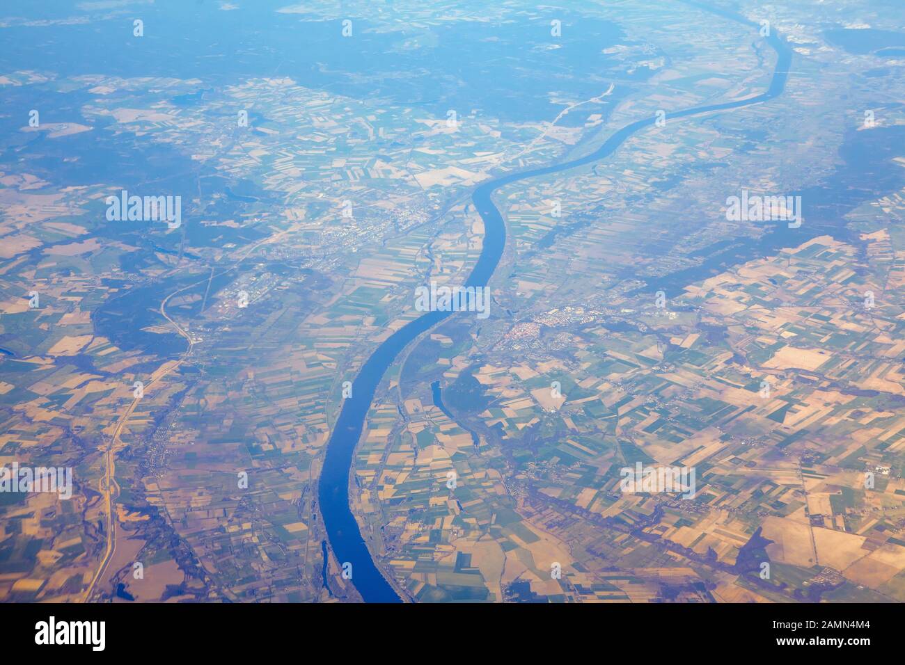 Jordan river aerial hi-res stock photography and images - Alamy