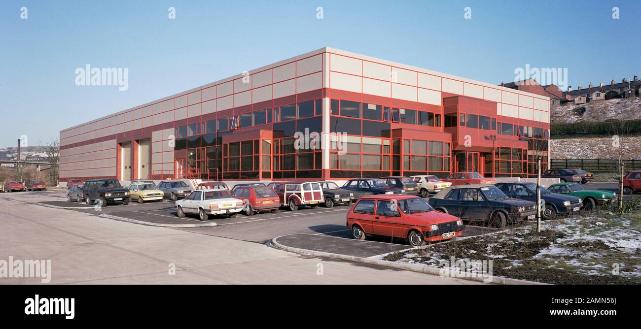 1985, Office unit in Lancashire, North West England, UK Stock Photo - Alamy