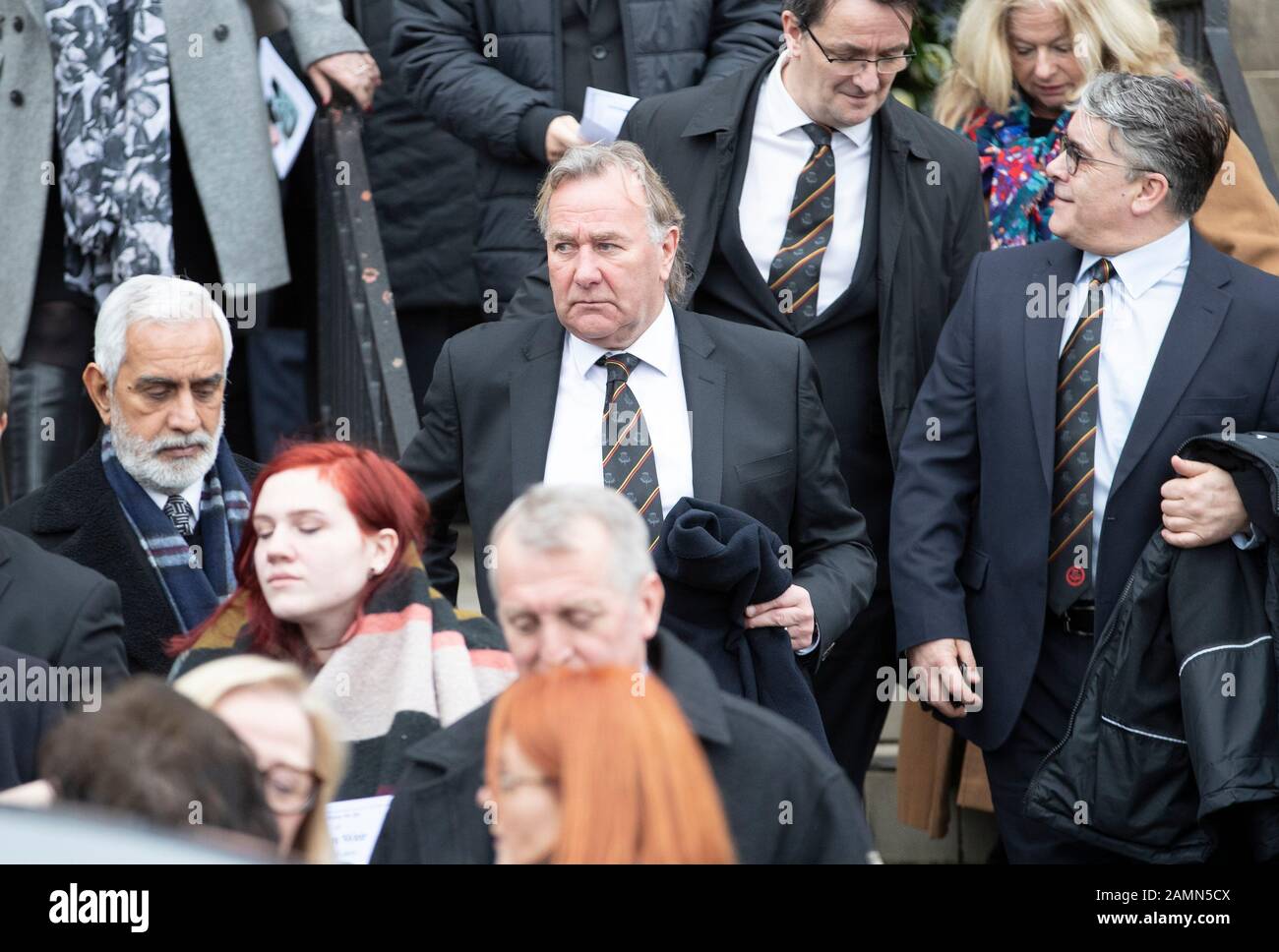 Funeral service euromillions winner colin weir partick burgh hall hi ...