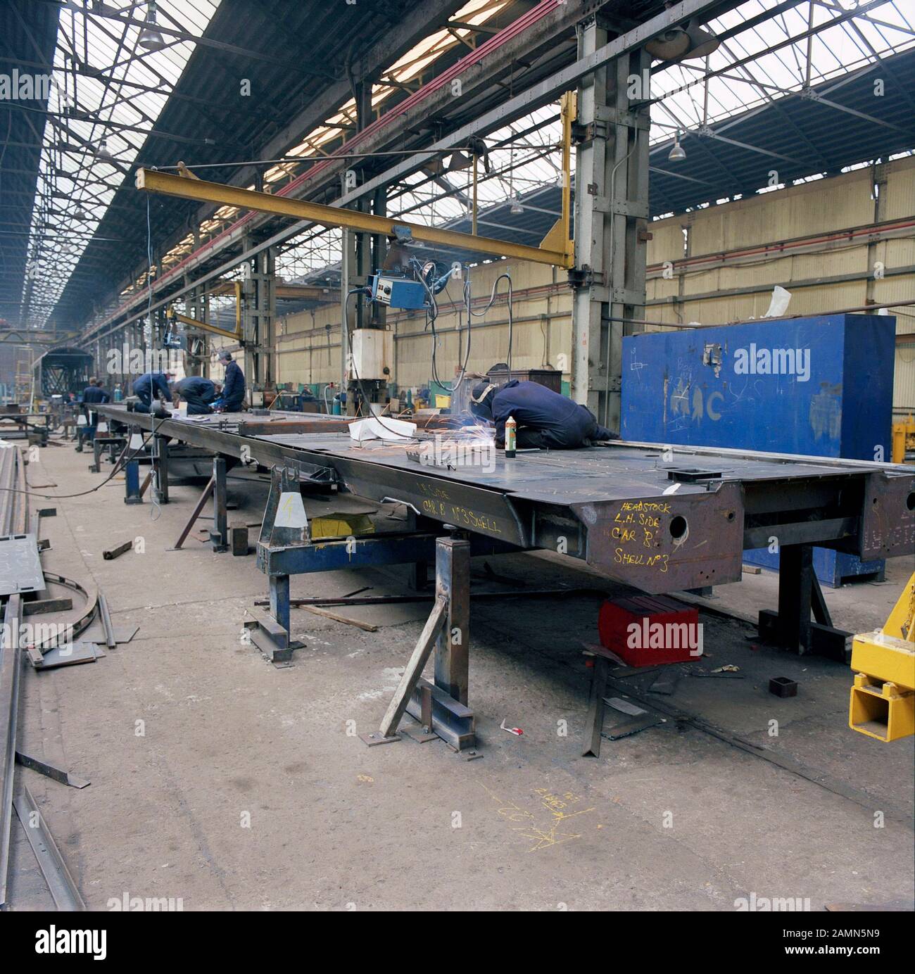1989 And Building Of The First Pacer Trains High Resolution Stock ...