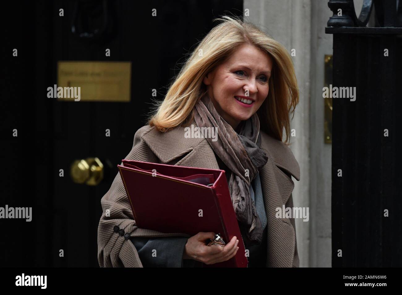 Downing Street, London, UK. 14th January 2020. Esther McVey, Minister ...