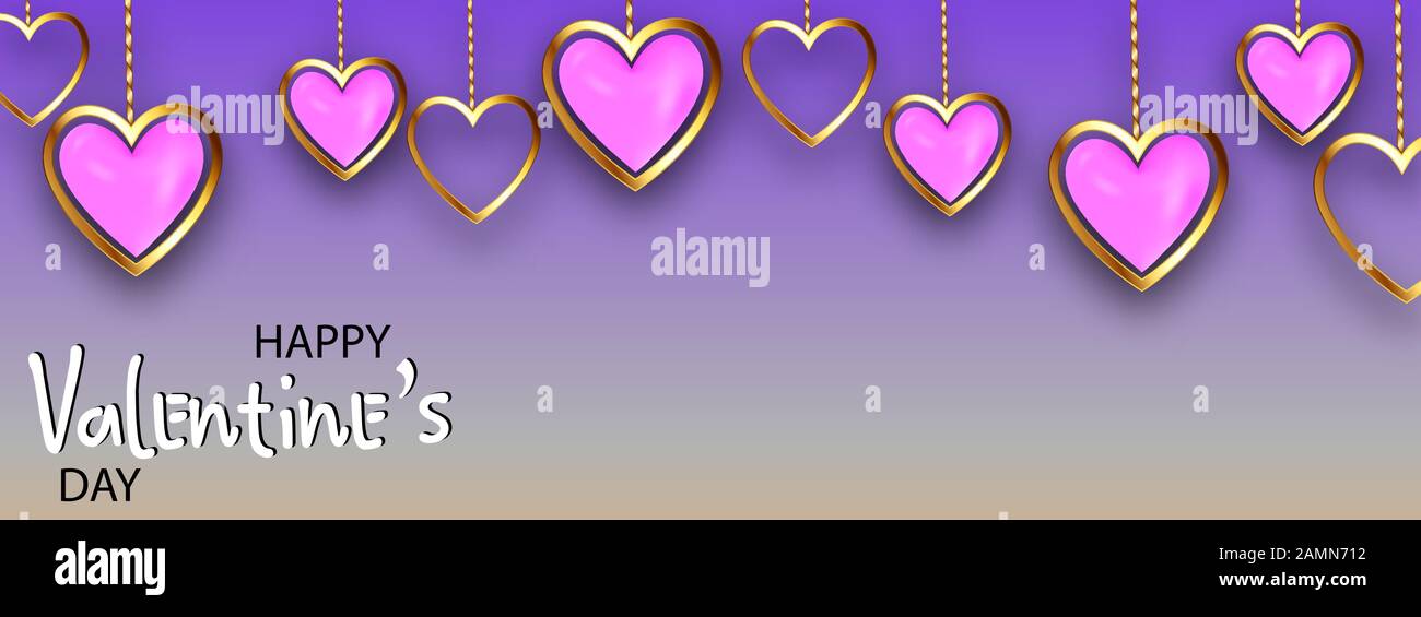 Happy valentine's day, great design for any purposes. Background with ...