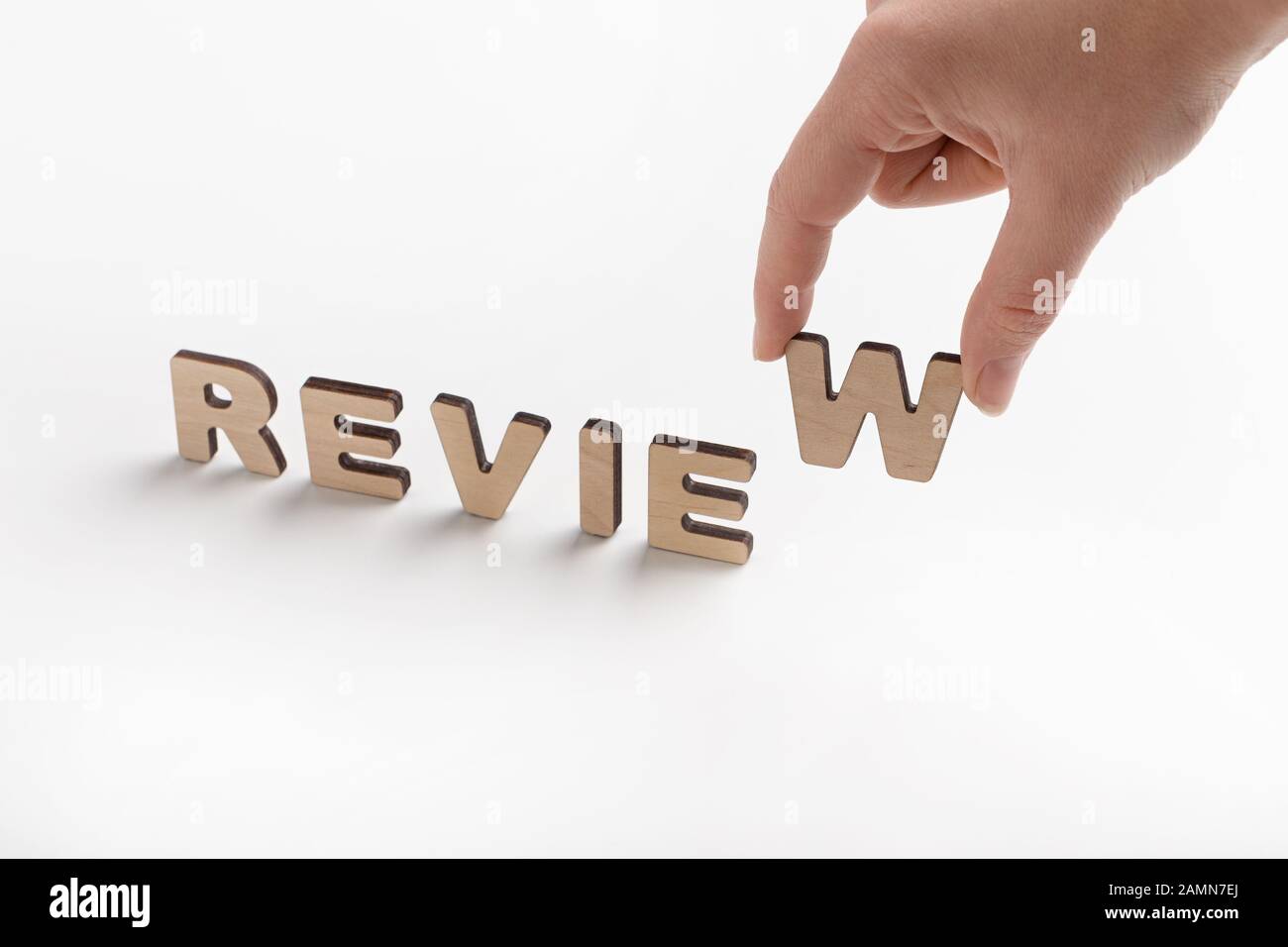 Review word hi-res stock photography and images - Alamy