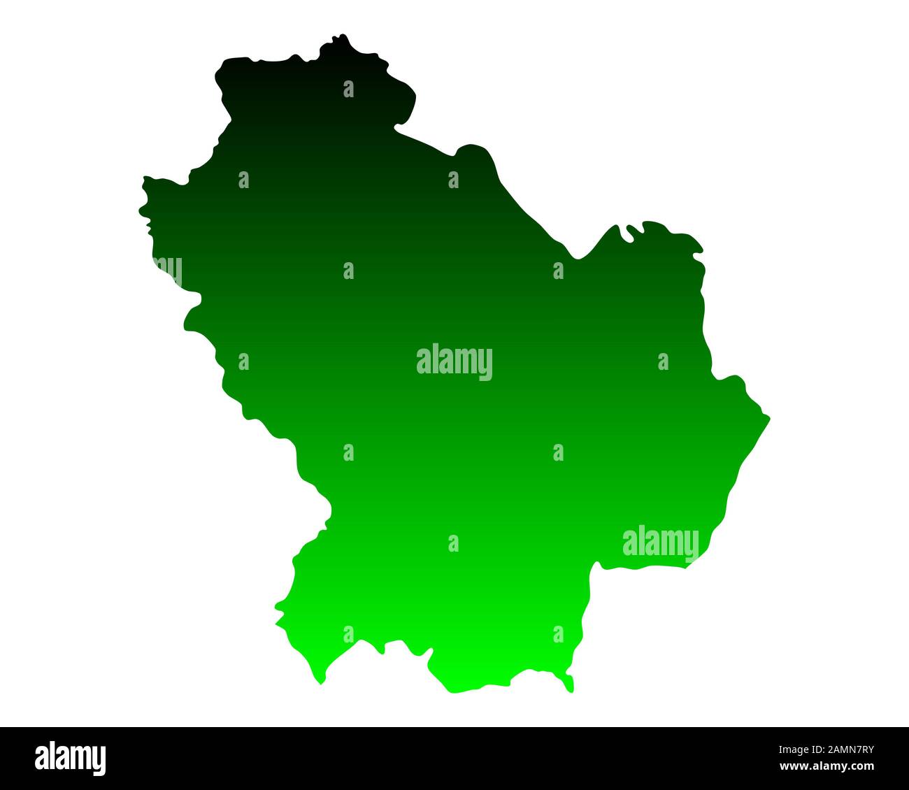 Map of Basilicata Stock Photo - Alamy