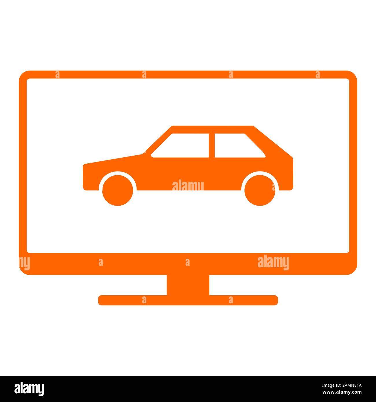 Car and screen Stock Photo - Alamy