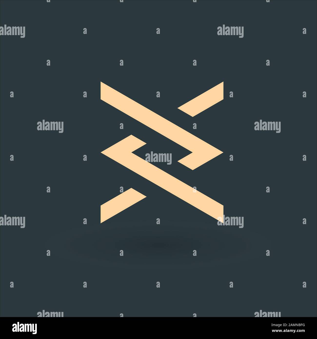 abstract triangle spiral logo template. triangular symbol. Geometric ...