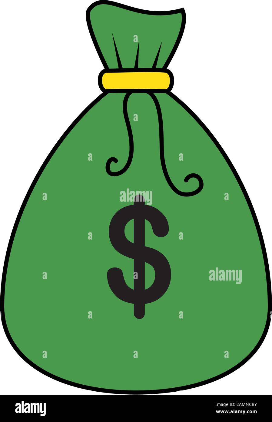 Isolated money bag vector design Stock Vector Image & Art - Alamy