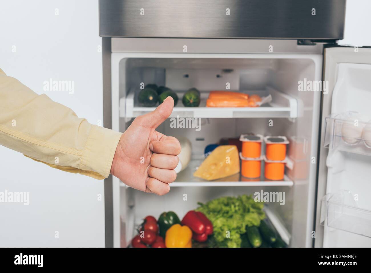 Full up fridge hi-res stock photography and images - Alamy