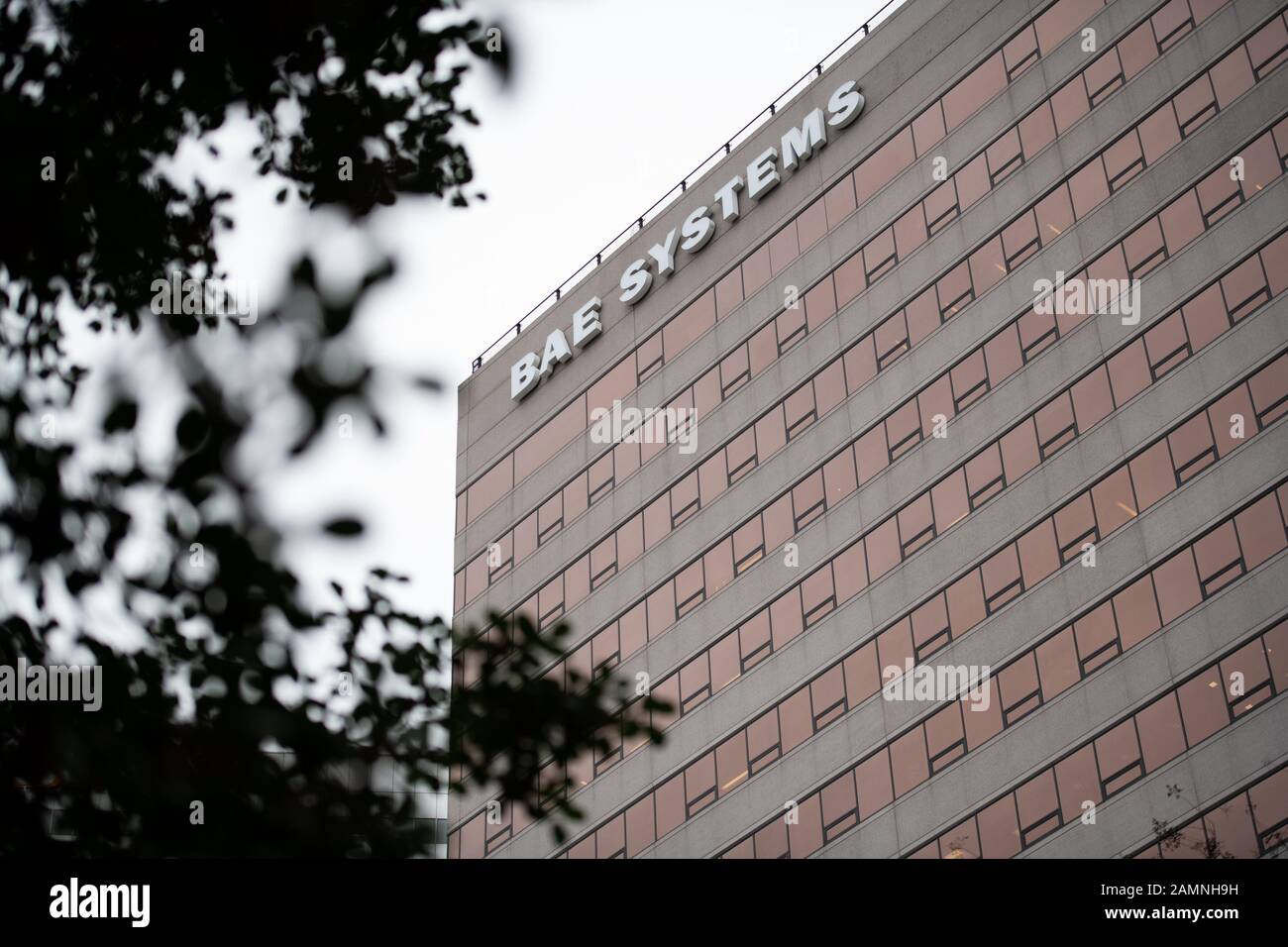 A general view of the US headquarters for BAE Systems as seen on ...