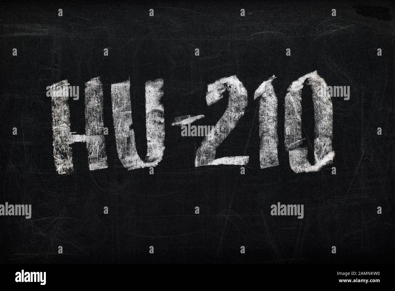 top view of black chalk board with lettering hu-210 Stock Photo - Alamy