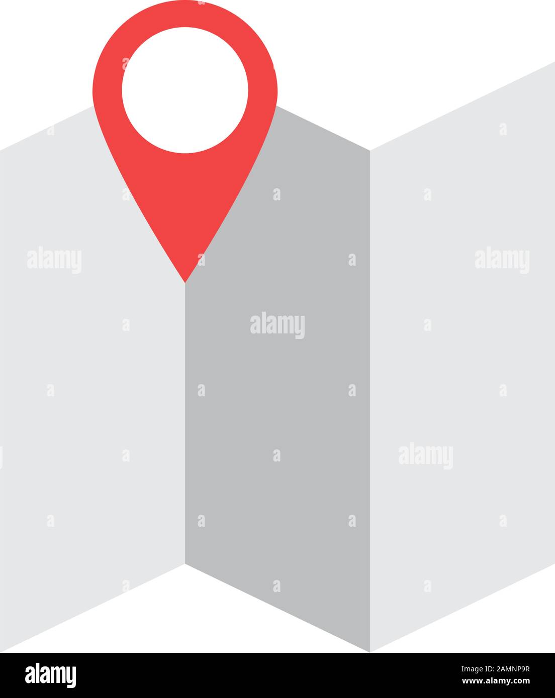 Isolated gps mark and map vector design Stock Vector Image & Art - Alamy